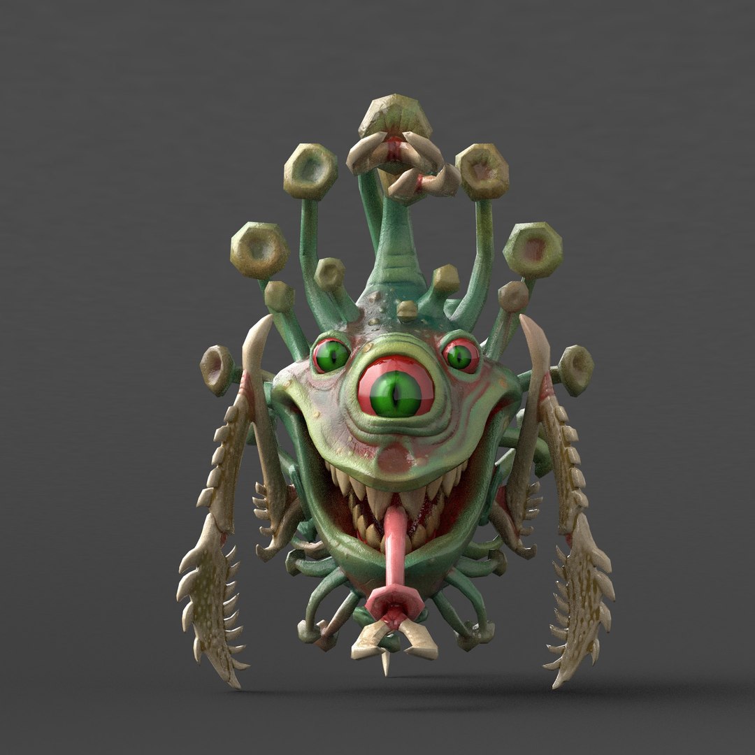 3D Covid Monster Model - TurboSquid 1695417