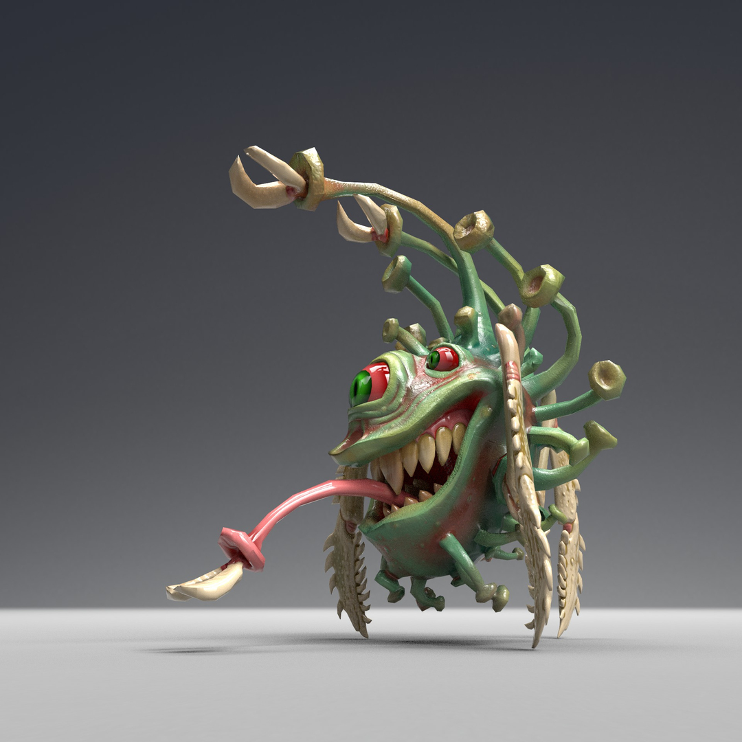 3D covid monster model - TurboSquid 1695417