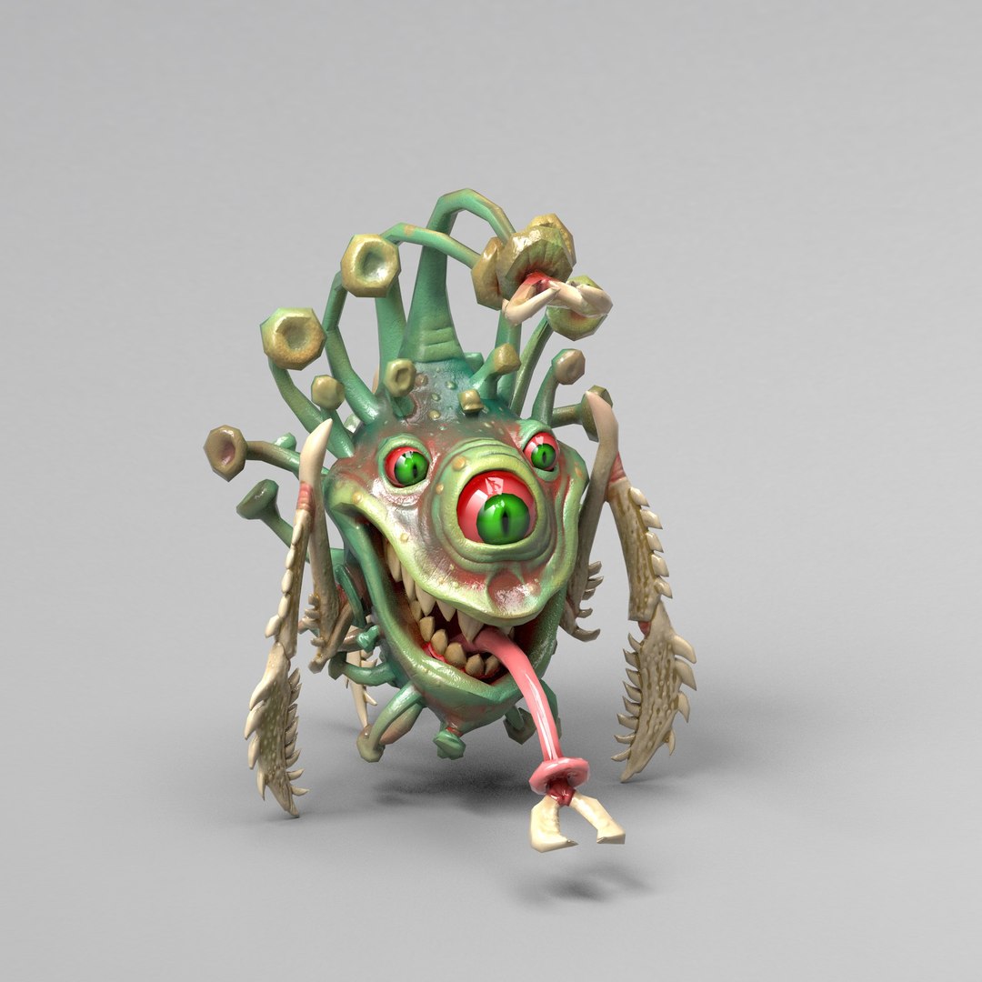 3D Covid Monster Model - TurboSquid 1695417