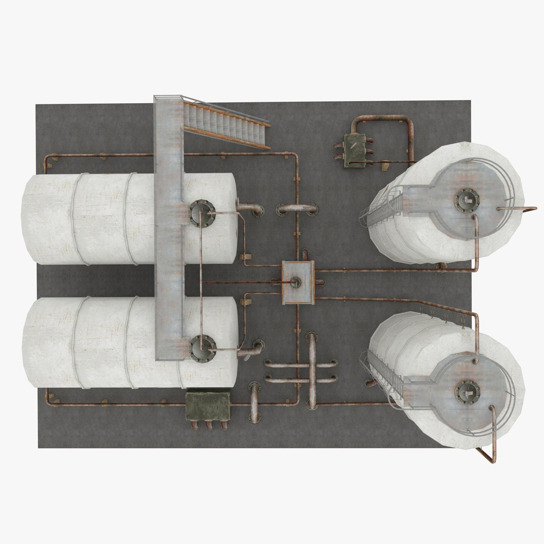 3d Oil Refinery
