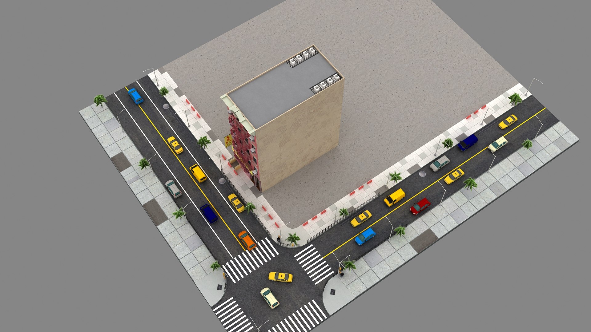 Chinatown Manhattan Building 06 Model - TurboSquid 1852811