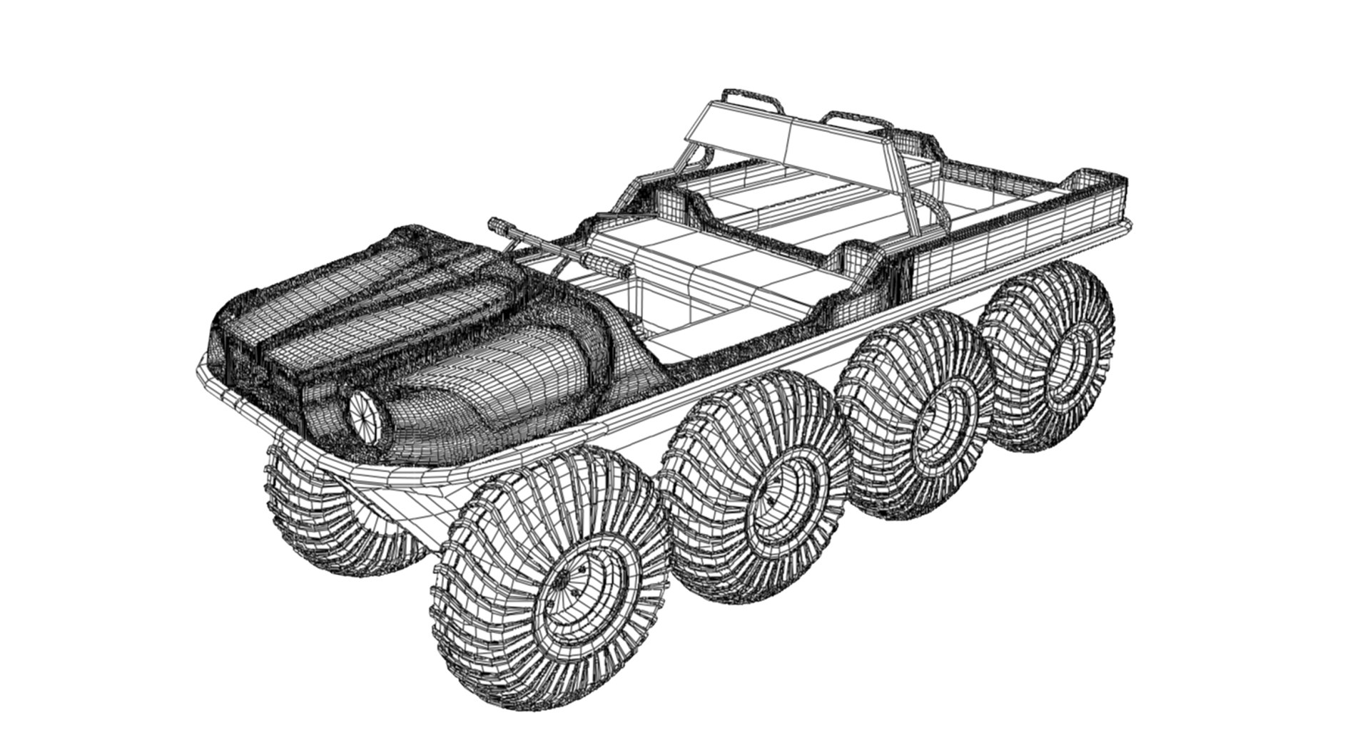 Amphibious Vehicle Argo Max