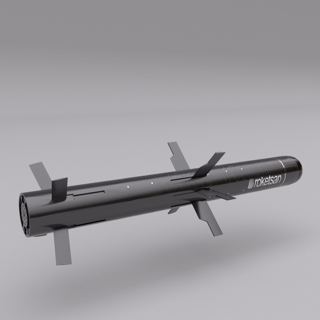 Omtas anti-tank missile 3D - TurboSquid 1976187