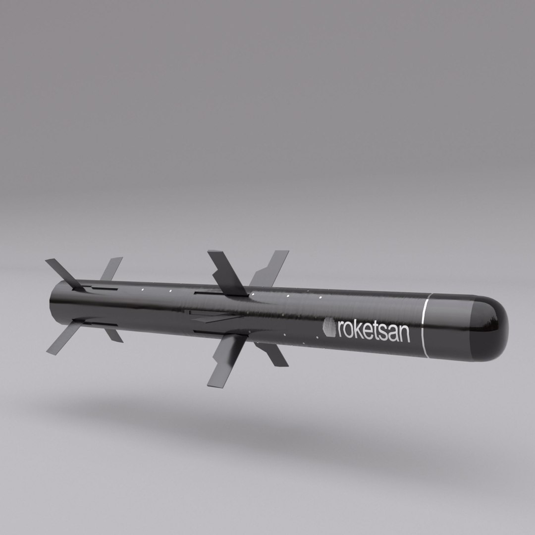 Omtas anti-tank missile 3D - TurboSquid 1976187