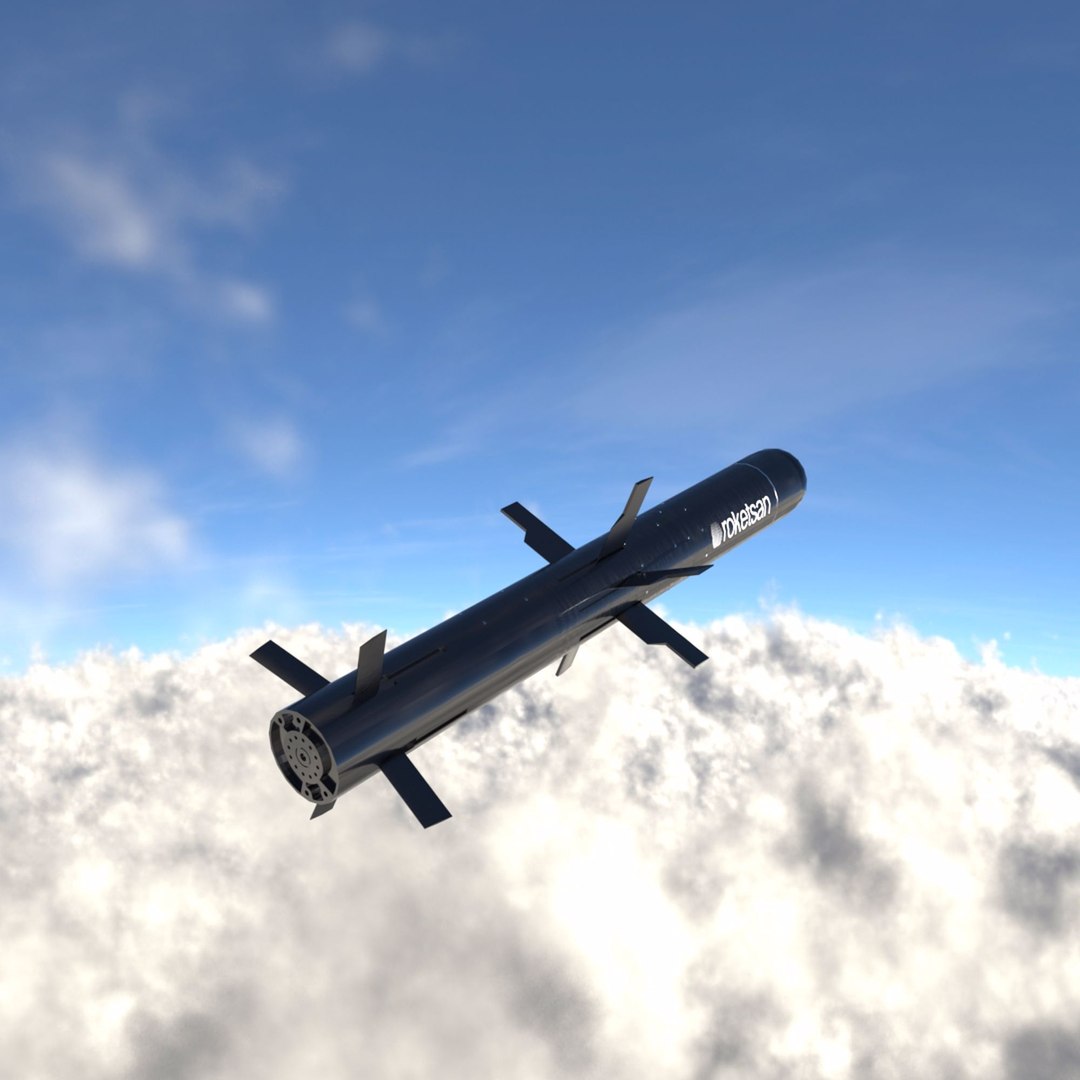Omtas anti-tank missile 3D - TurboSquid 1976187