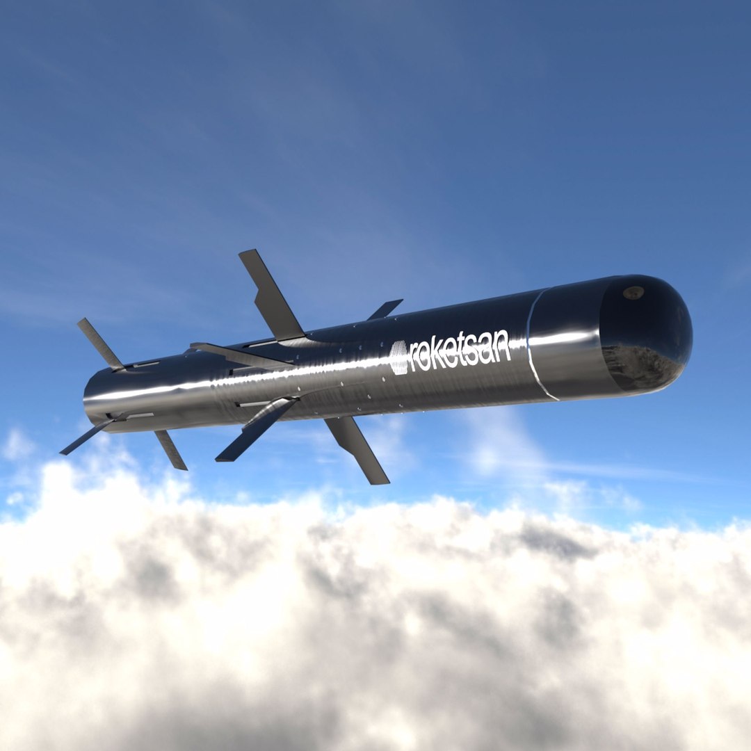 Omtas anti-tank missile 3D - TurboSquid 1976187