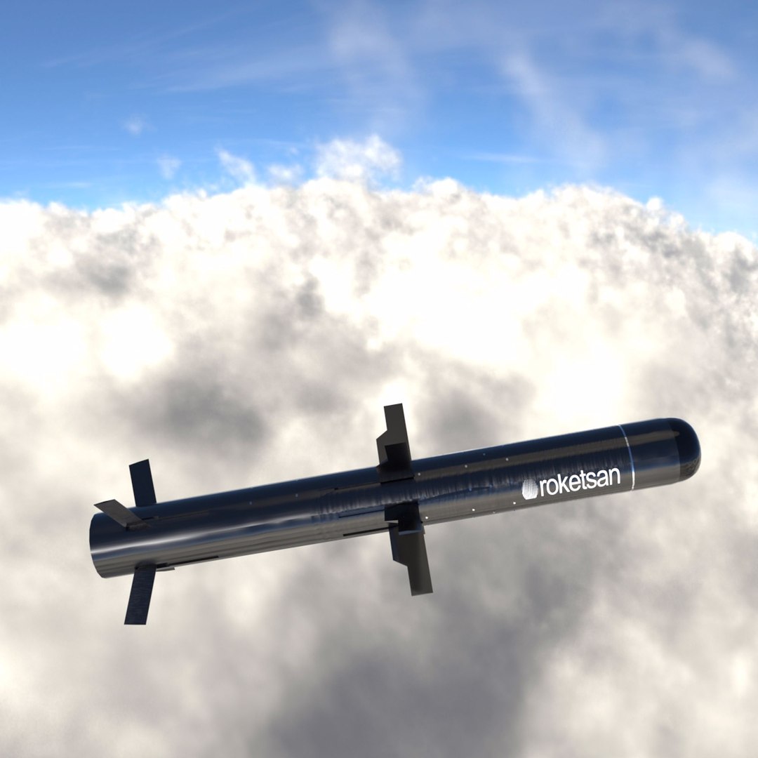 Omtas anti-tank missile 3D - TurboSquid 1976187