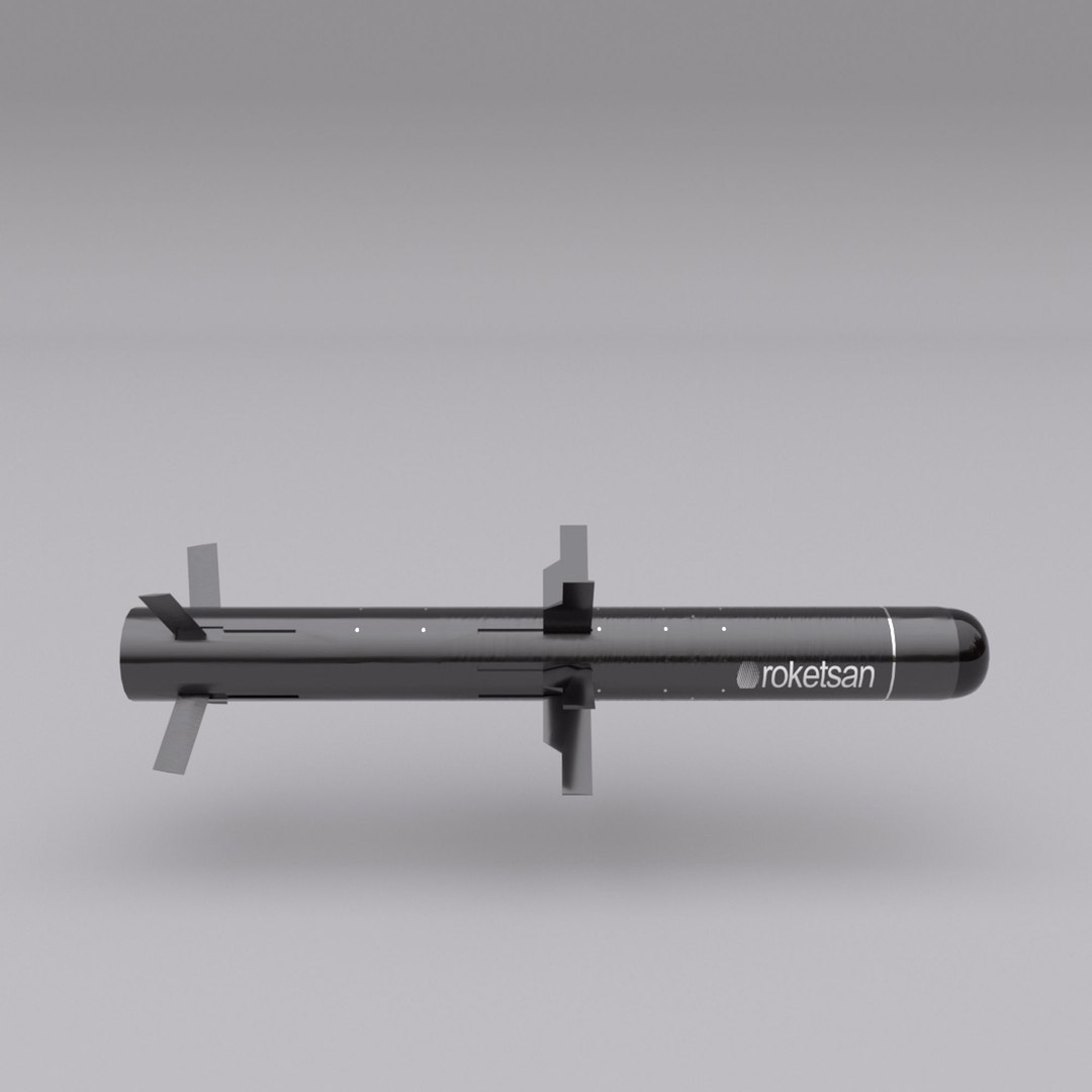 Omtas anti-tank missile 3D - TurboSquid 1976187