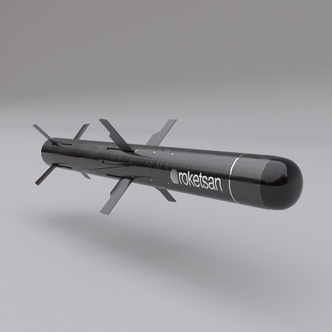 Omtas anti-tank missile 3D - TurboSquid 1976187