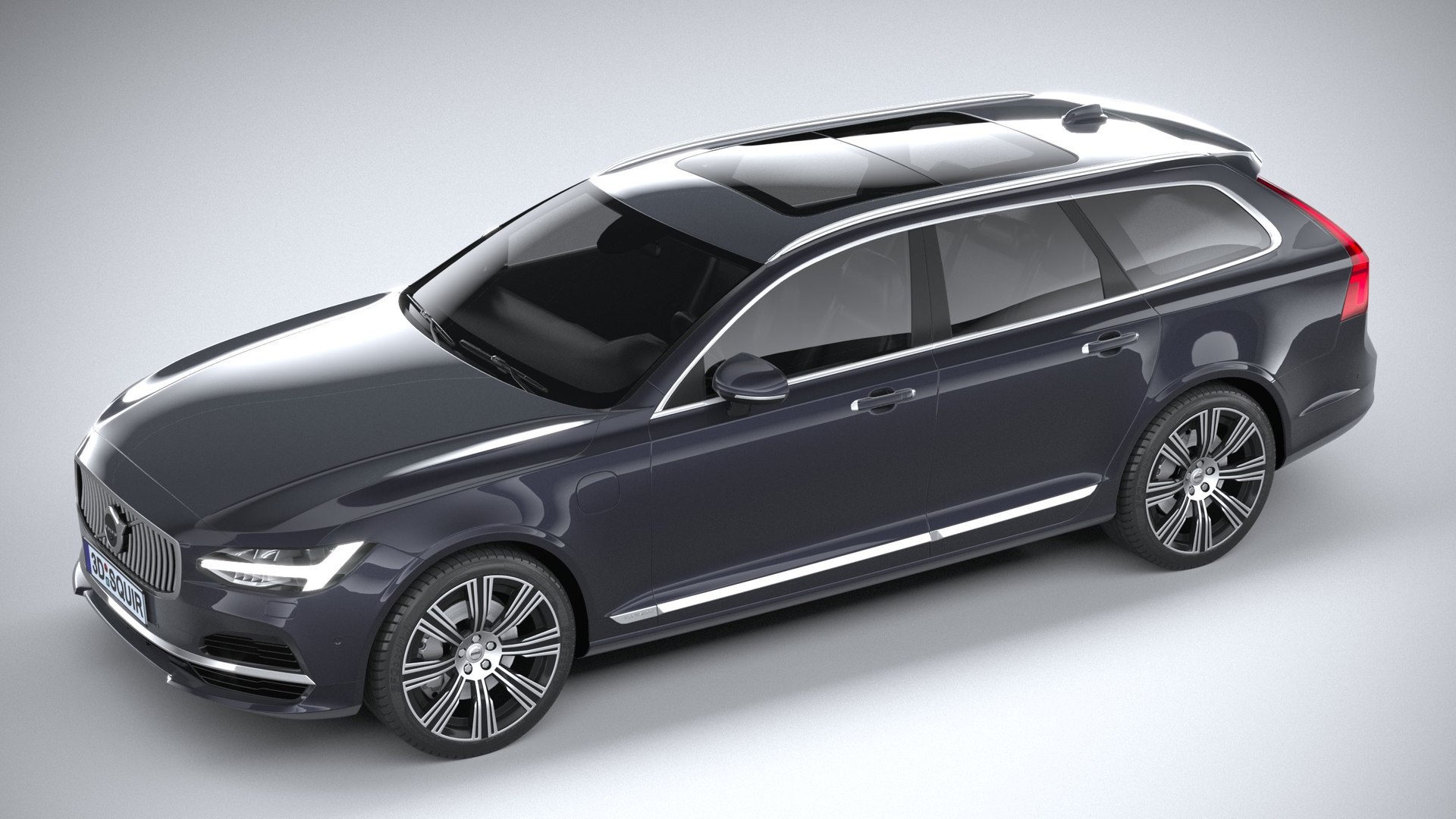 3D model v90 estate 2020 - TurboSquid 1517893