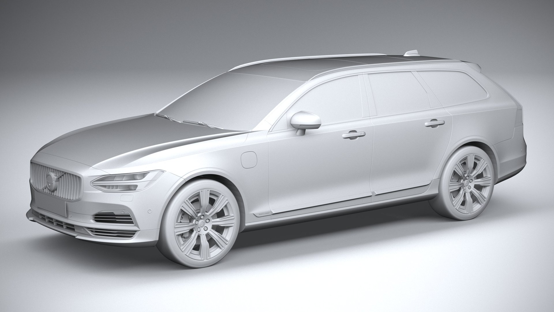 3D model v90 estate 2020 - TurboSquid 1517893