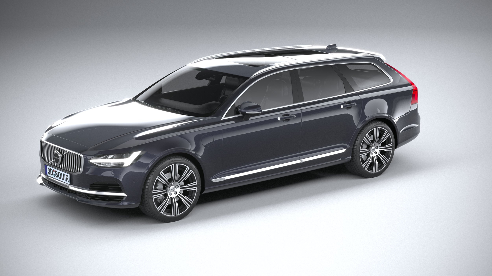 3D Model V90 Estate 2020 - TurboSquid 1517893