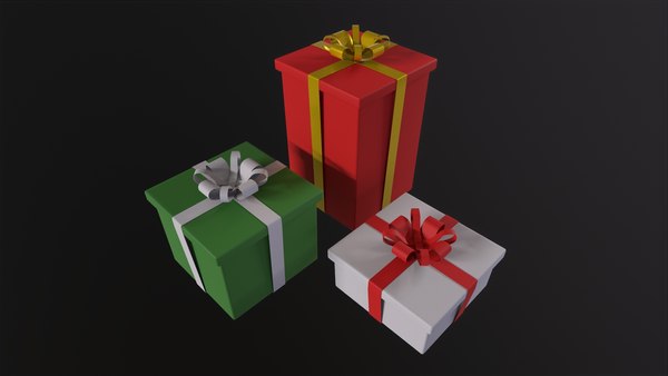 modelo 3d Gift Boxes - TurboSquid 2095814