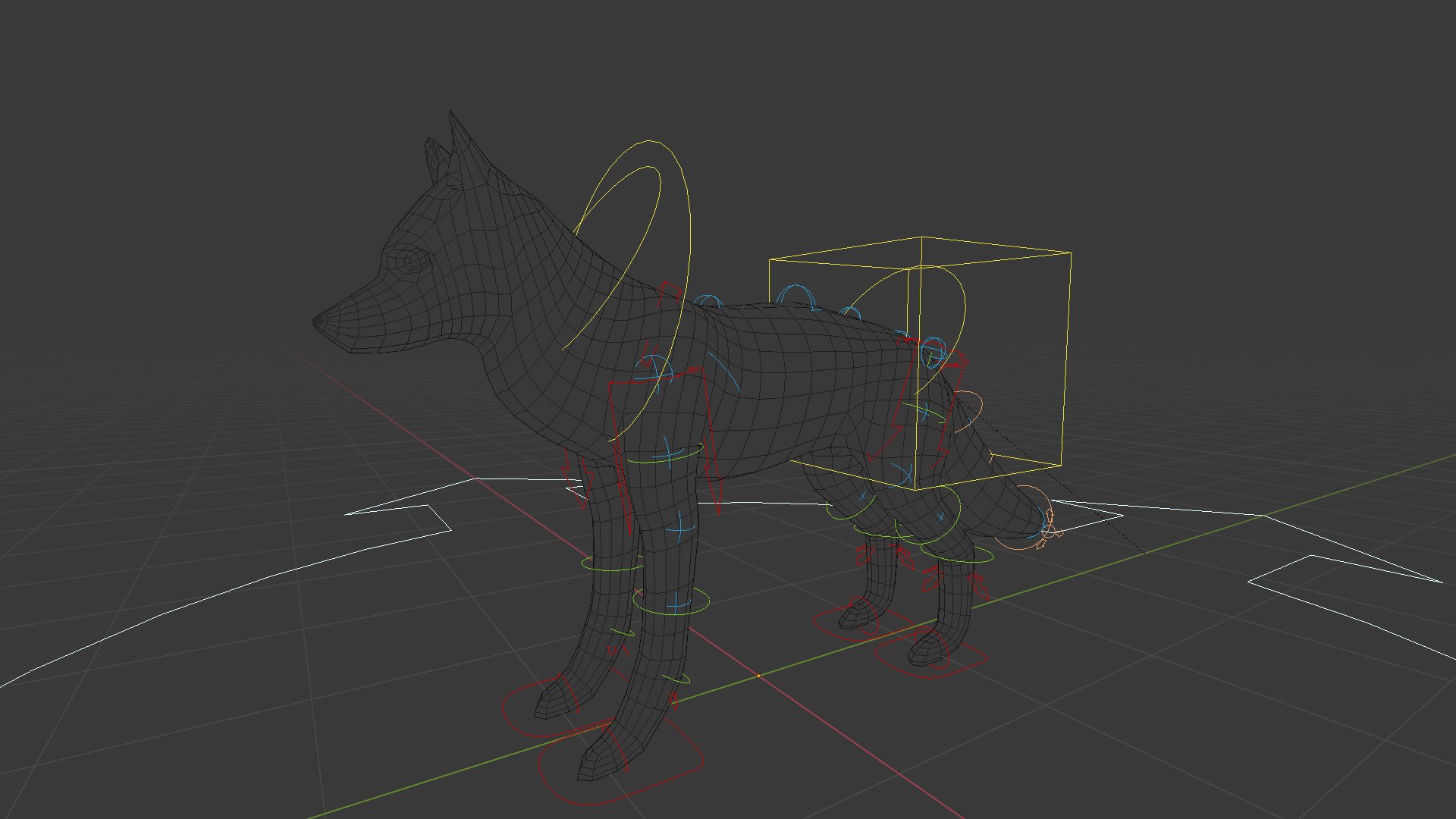 3D Cute Cartoon Fox Rig Model - TurboSquid 1476435