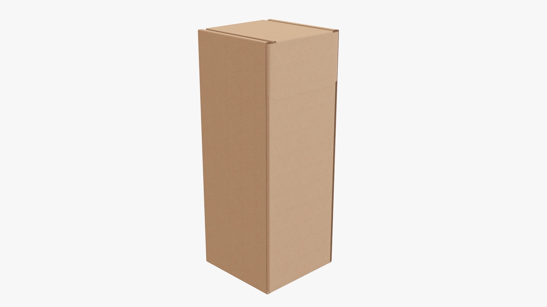 3D Packaging Corrugated Cardboard Model - TurboSquid 1585401