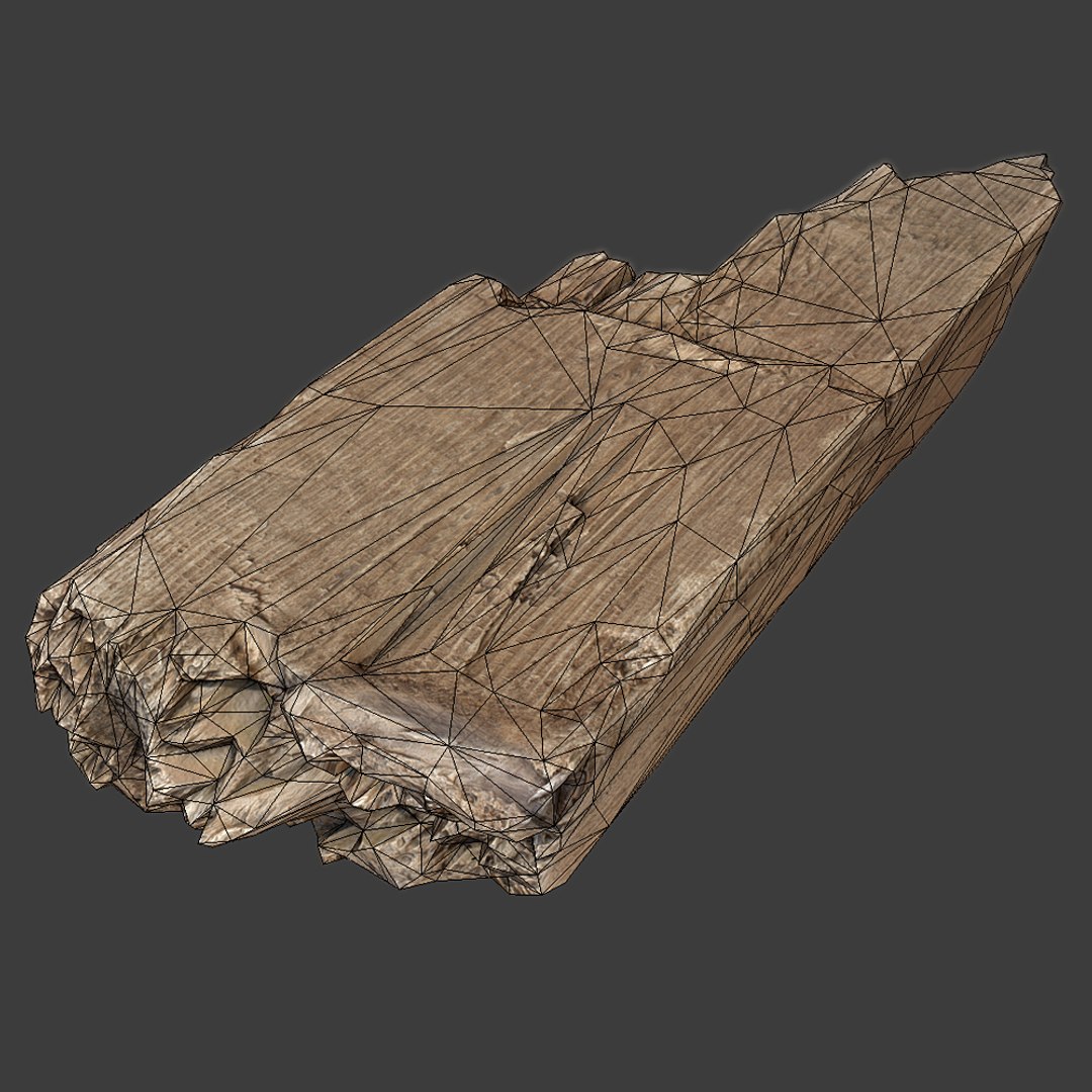 Wood Timber Debris 3d Model