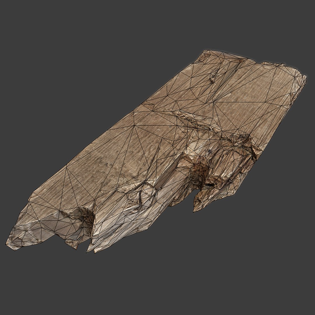 Wood Timber Debris 3d Model