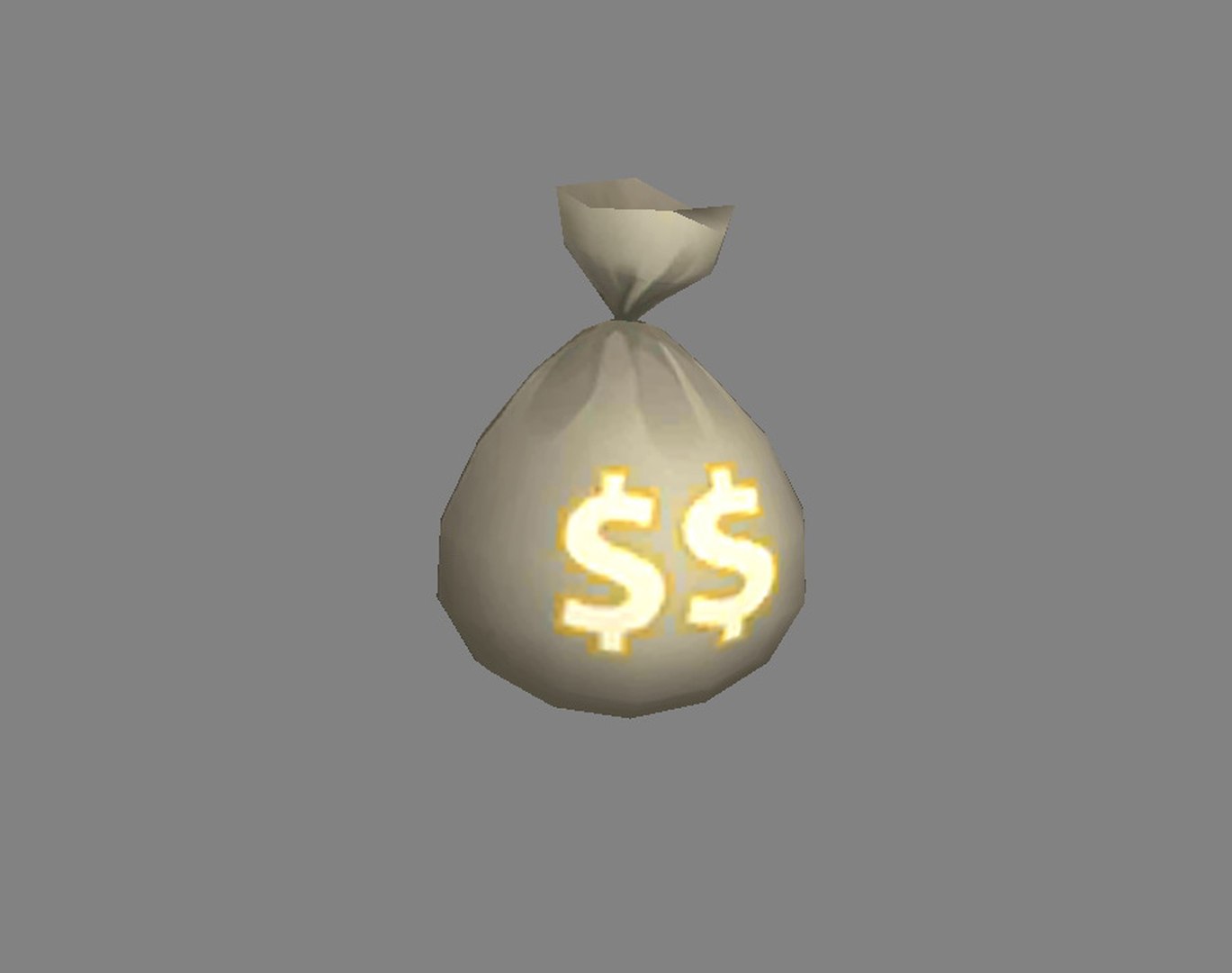 3D Money Bag Model - TurboSquid 1687882