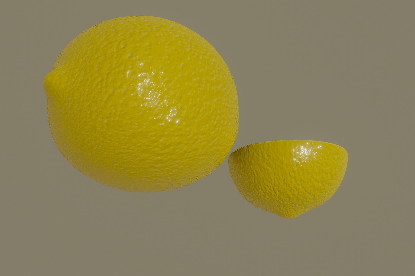Lemon fruit food model - TurboSquid 1664044