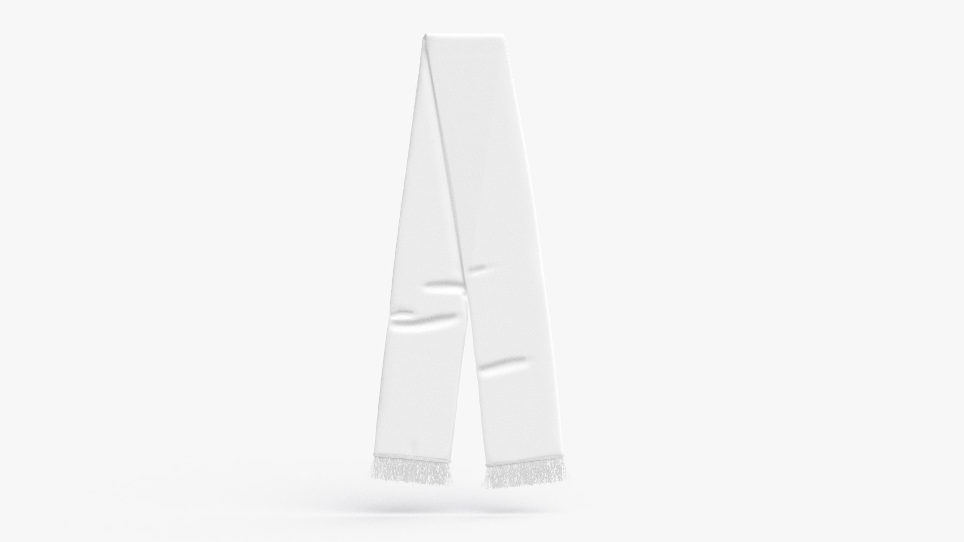 3D Model Fan Soccer Scarf Folded - TurboSquid 1852278