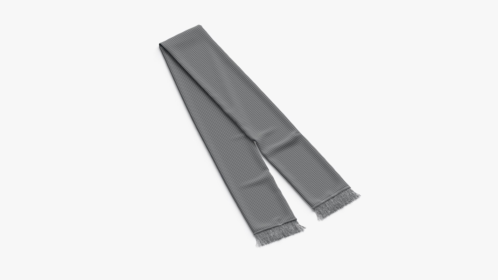 3D Model Fan Soccer Scarf Folded - TurboSquid 1852278