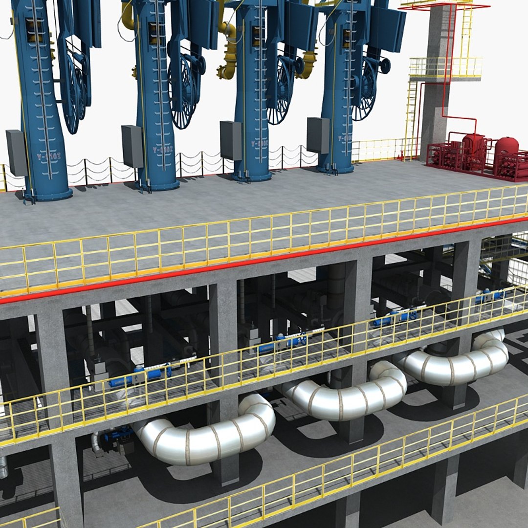Lng Loading Arm 02 3D - TurboSquid 1431077
