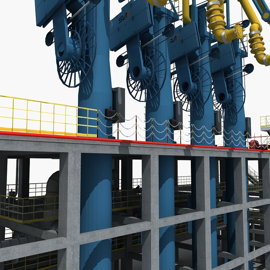 Lng Loading Arm 02 3D - TurboSquid 1431077