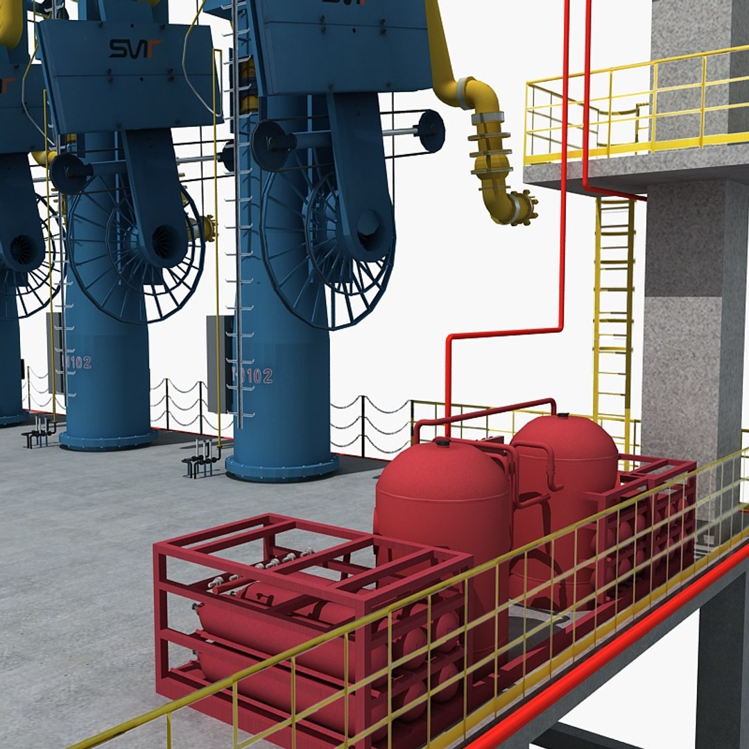 Lng Loading Arm 02 3D - TurboSquid 1431077