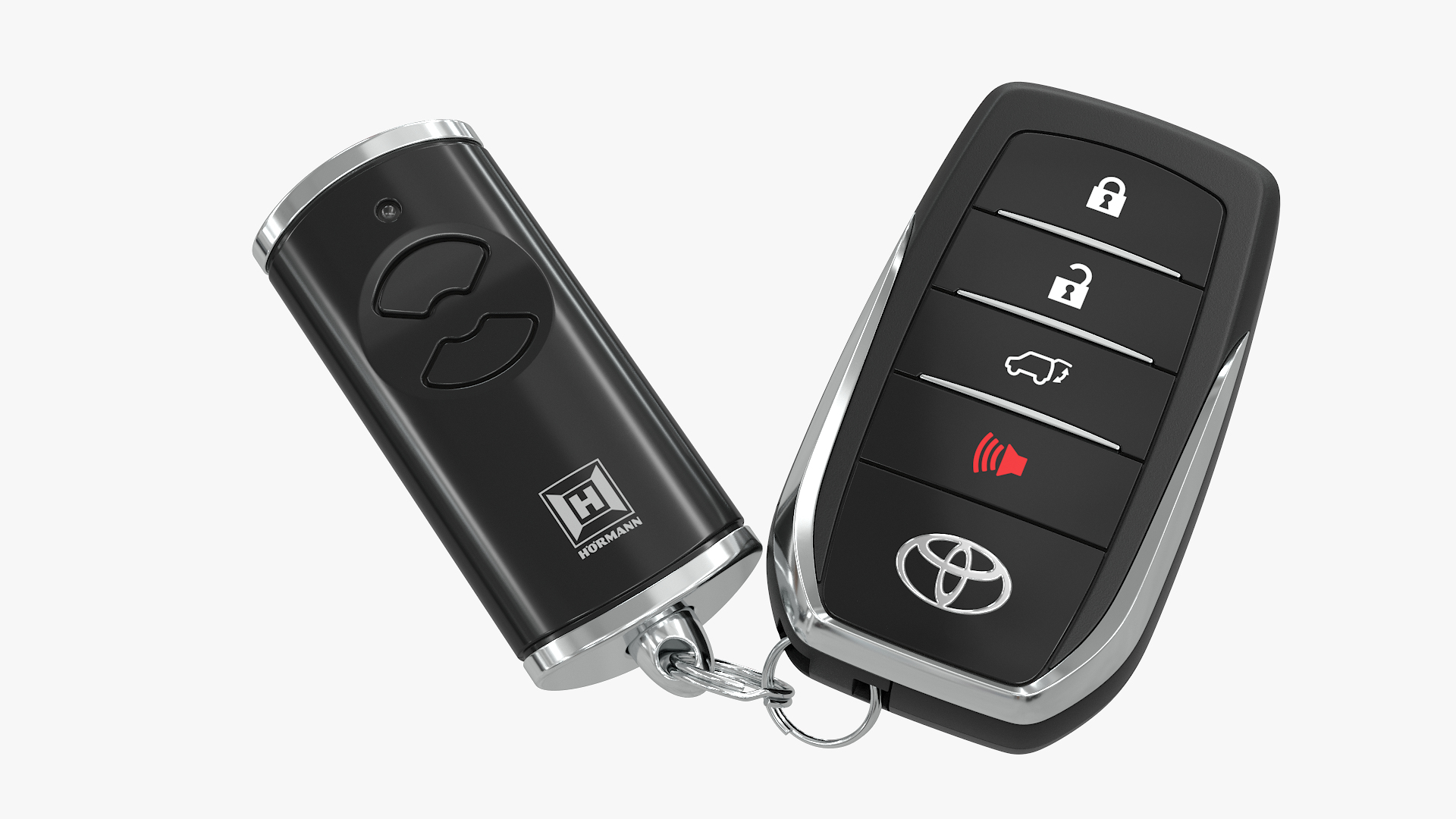 Car Key 03 With Garage Remote 3D - TurboSquid 2135284