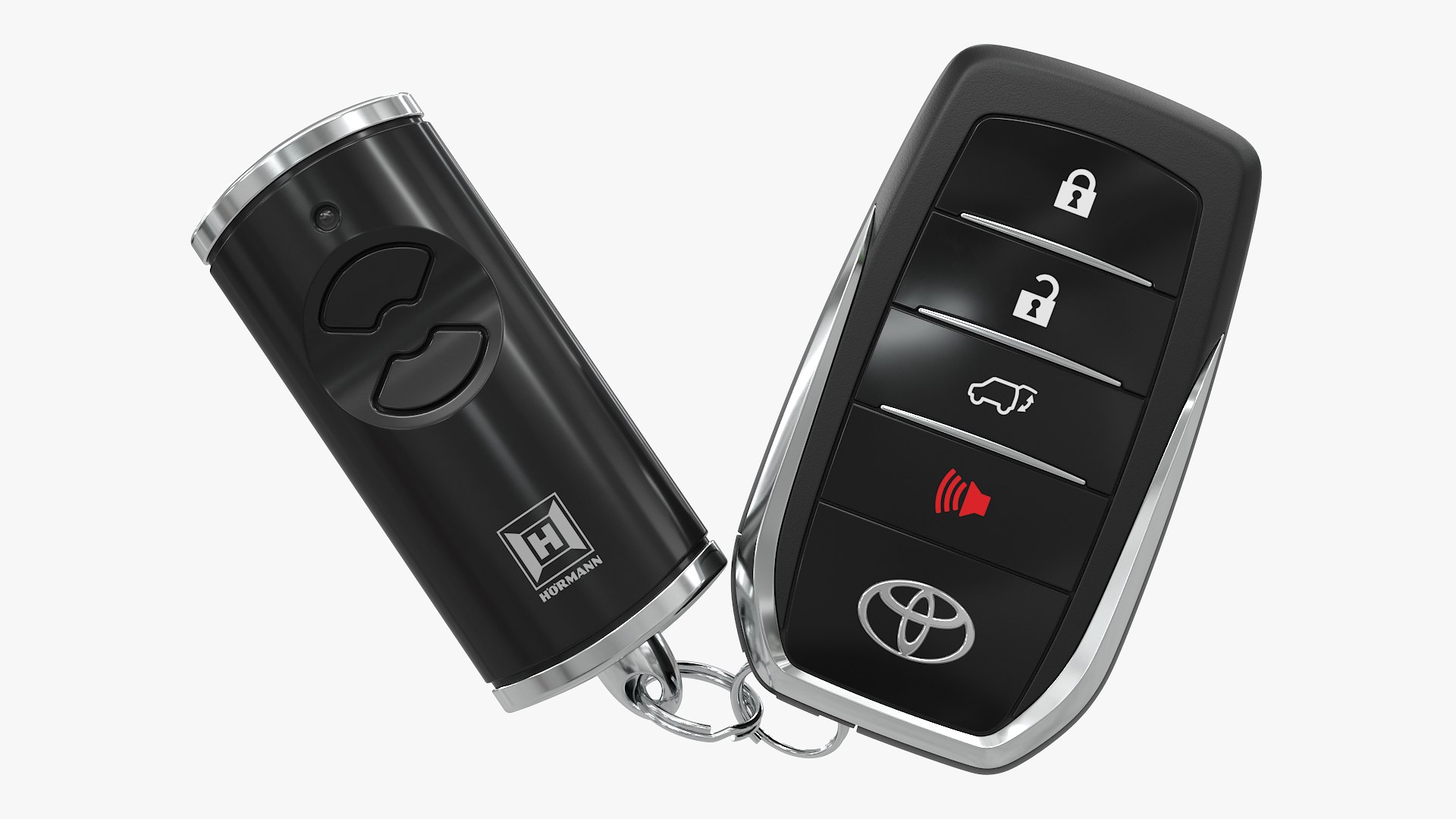 Car Key 03 With Garage Remote 3D - TurboSquid 2135284