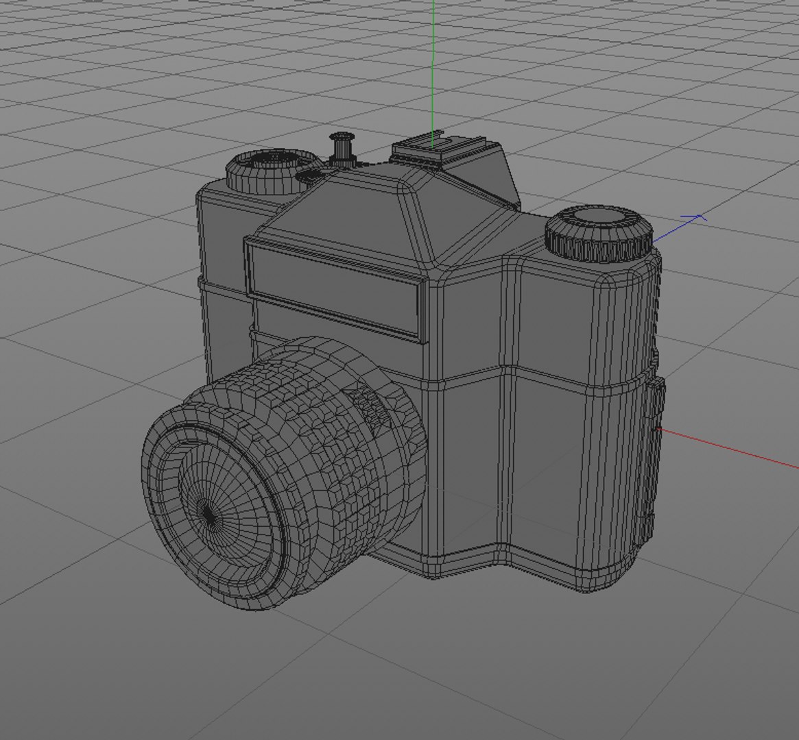 Photo camera retro 3D model - TurboSquid 1222996