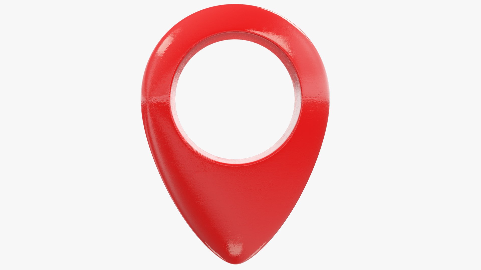 3D geo tag symbol model - TurboSquid 1659793