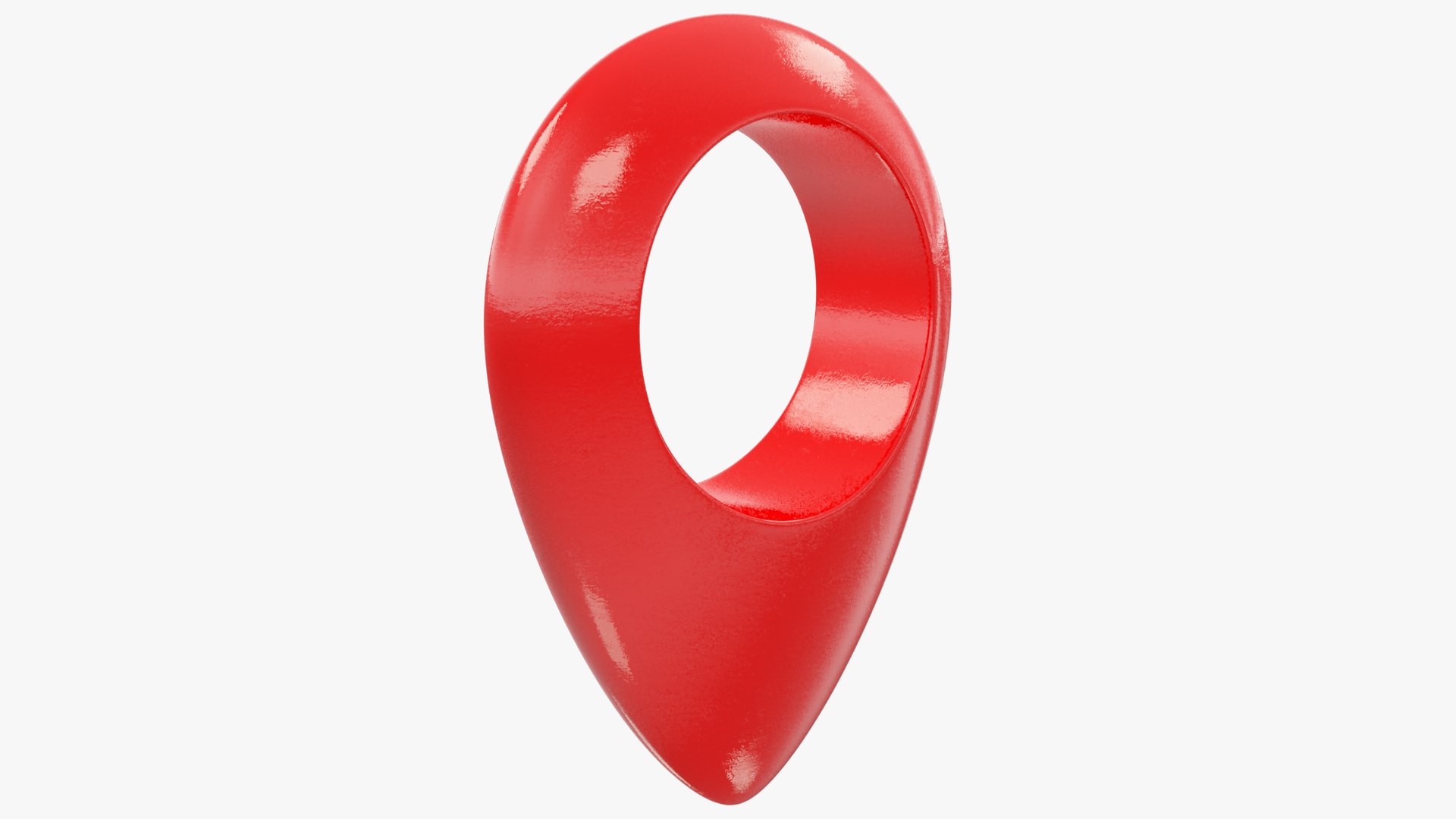 3D Geo Tag Symbol Model - TurboSquid 1659793