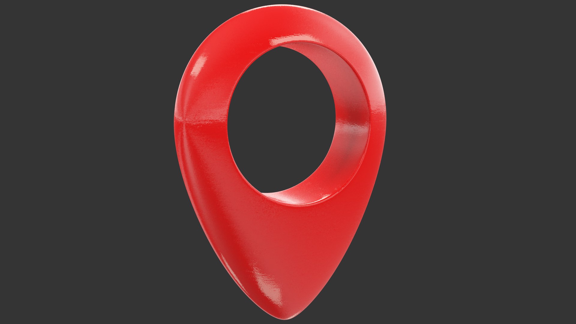 3D Geo Tag Symbol Model - TurboSquid 1659793