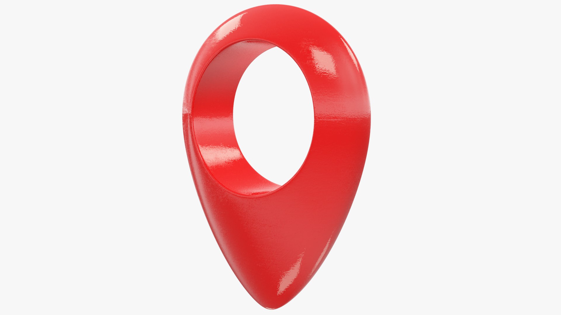 3D Geo Tag Symbol Model - TurboSquid 1659793