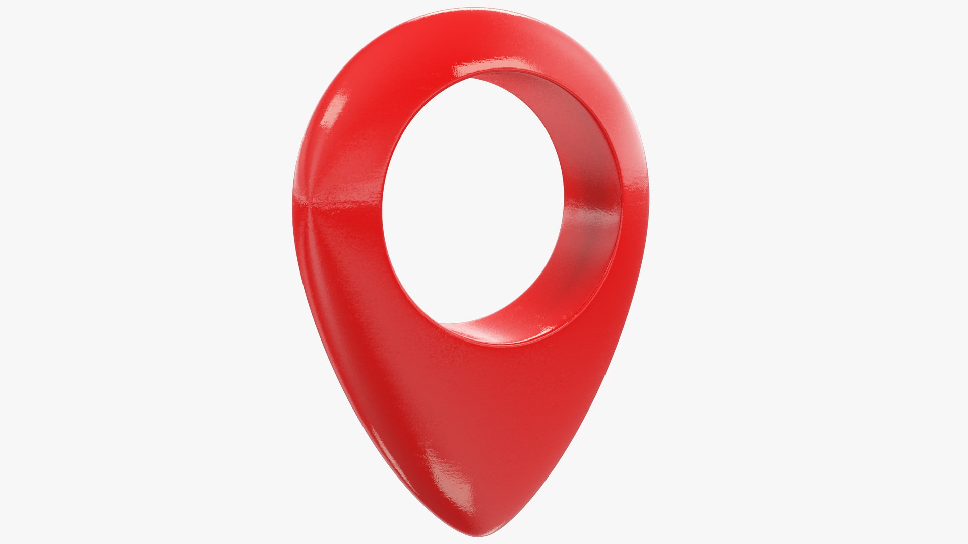 3D geo tag symbol model - TurboSquid 1659793