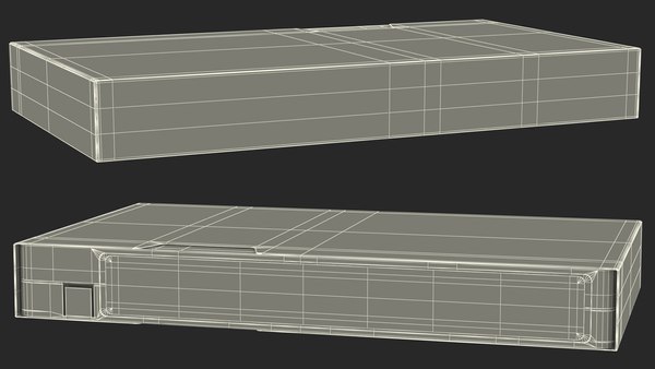 3D model VHS E180 Video Cassette Tape with Cover - TurboSquid 1787341