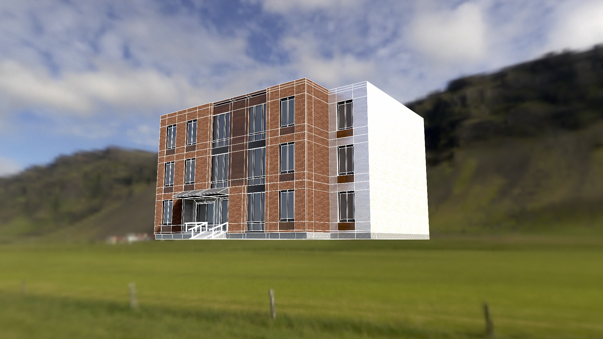 3D New building - TurboSquid 1932933
