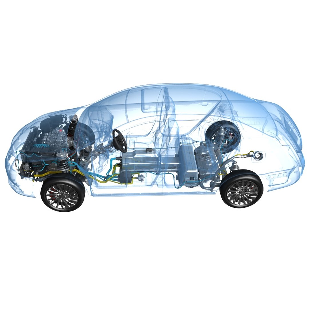 Chassis X-Ray Collection Model - TurboSquid 2049897