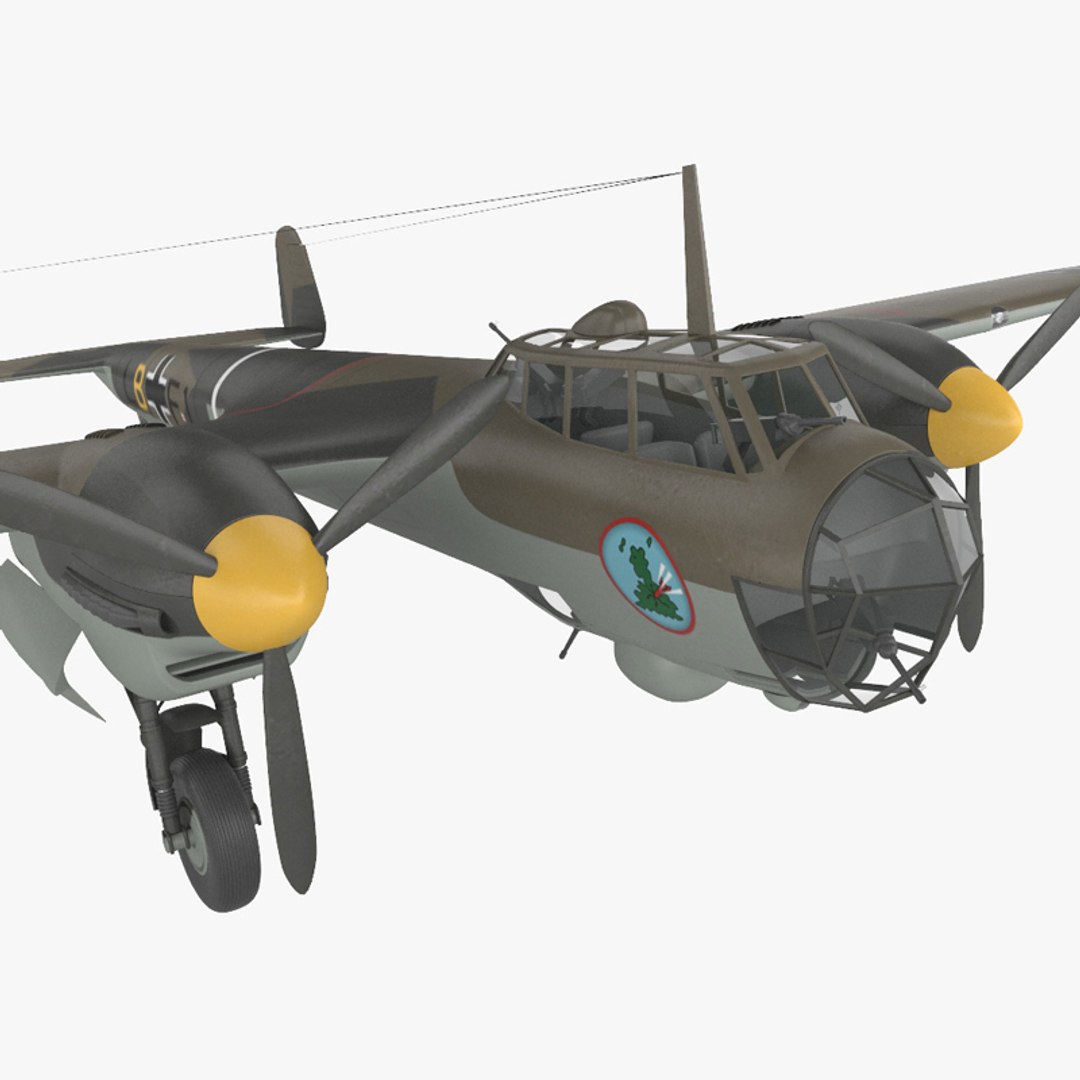 3D Dornier Do 17 - TurboSquid 1874504