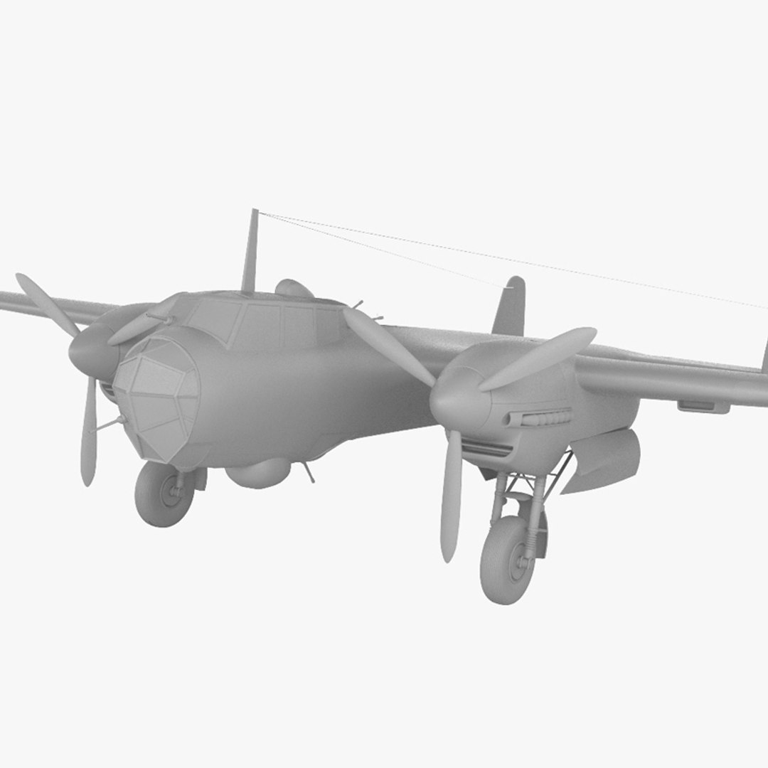 3D Dornier Do 17 - TurboSquid 1874504