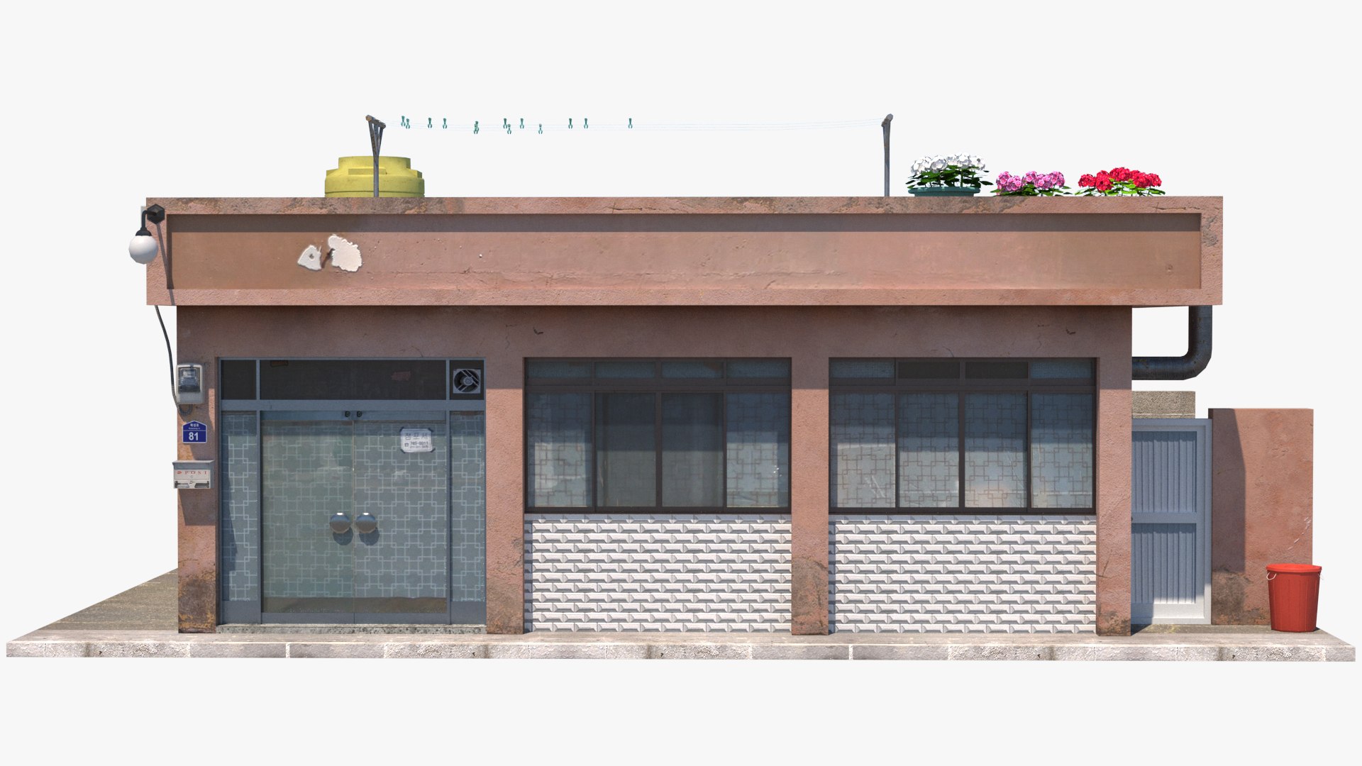 Bukseong-ro Store 3D Model - TurboSquid 2151403