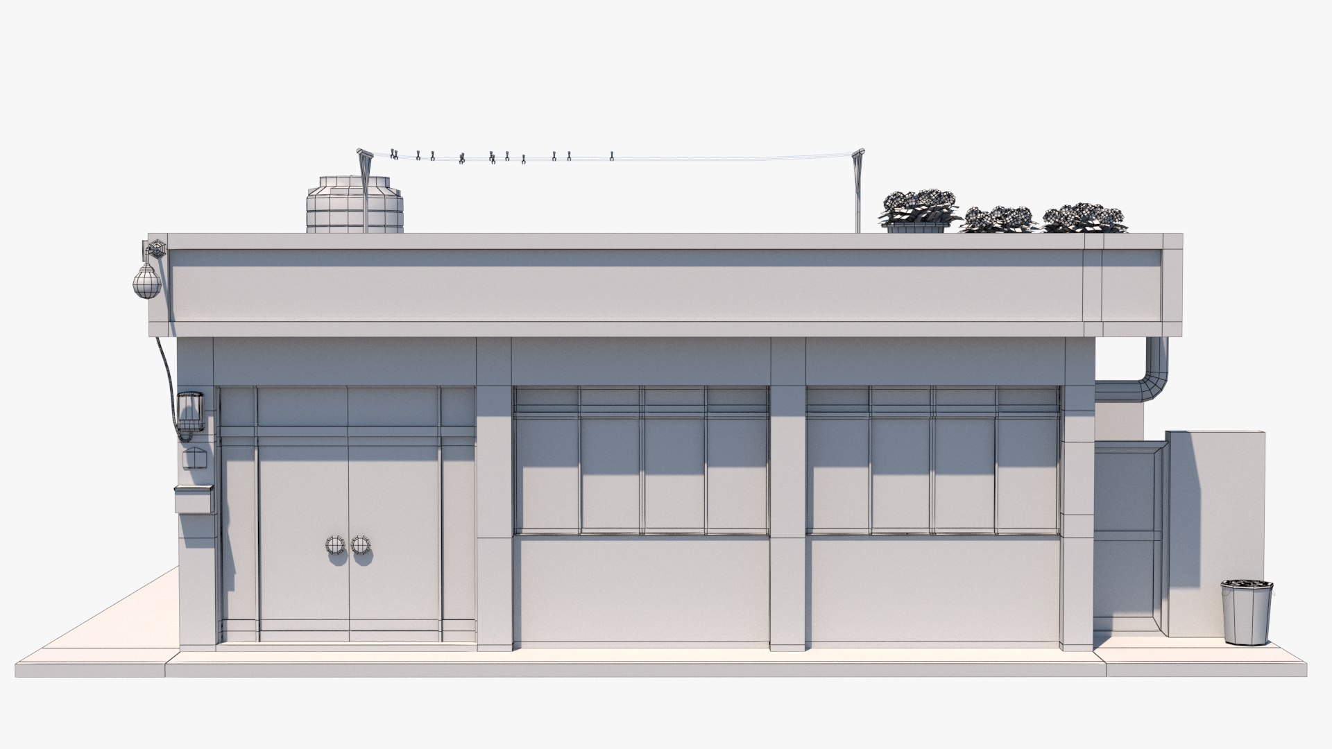 Bukseong-ro Store 3D Model - TurboSquid 2151403