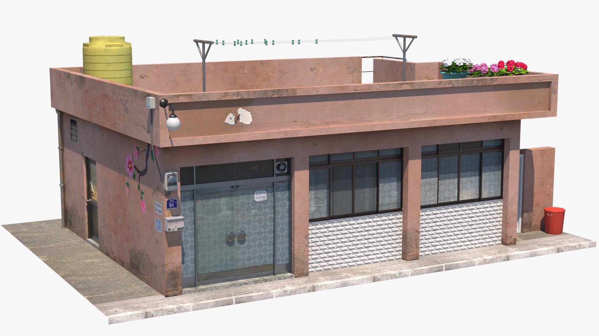 Bukseong-ro Store 3D model - TurboSquid 2151403