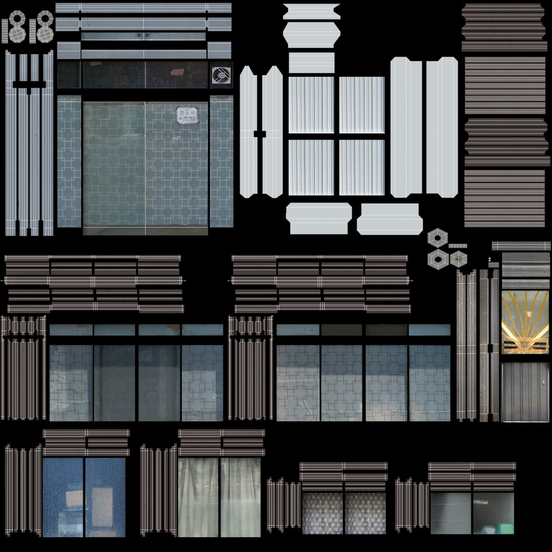 Bukseong-ro Store 3D Model - TurboSquid 2151403