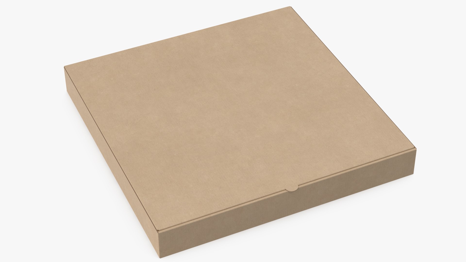 3D Pizza Box Mockup Model - TurboSquid 1699649