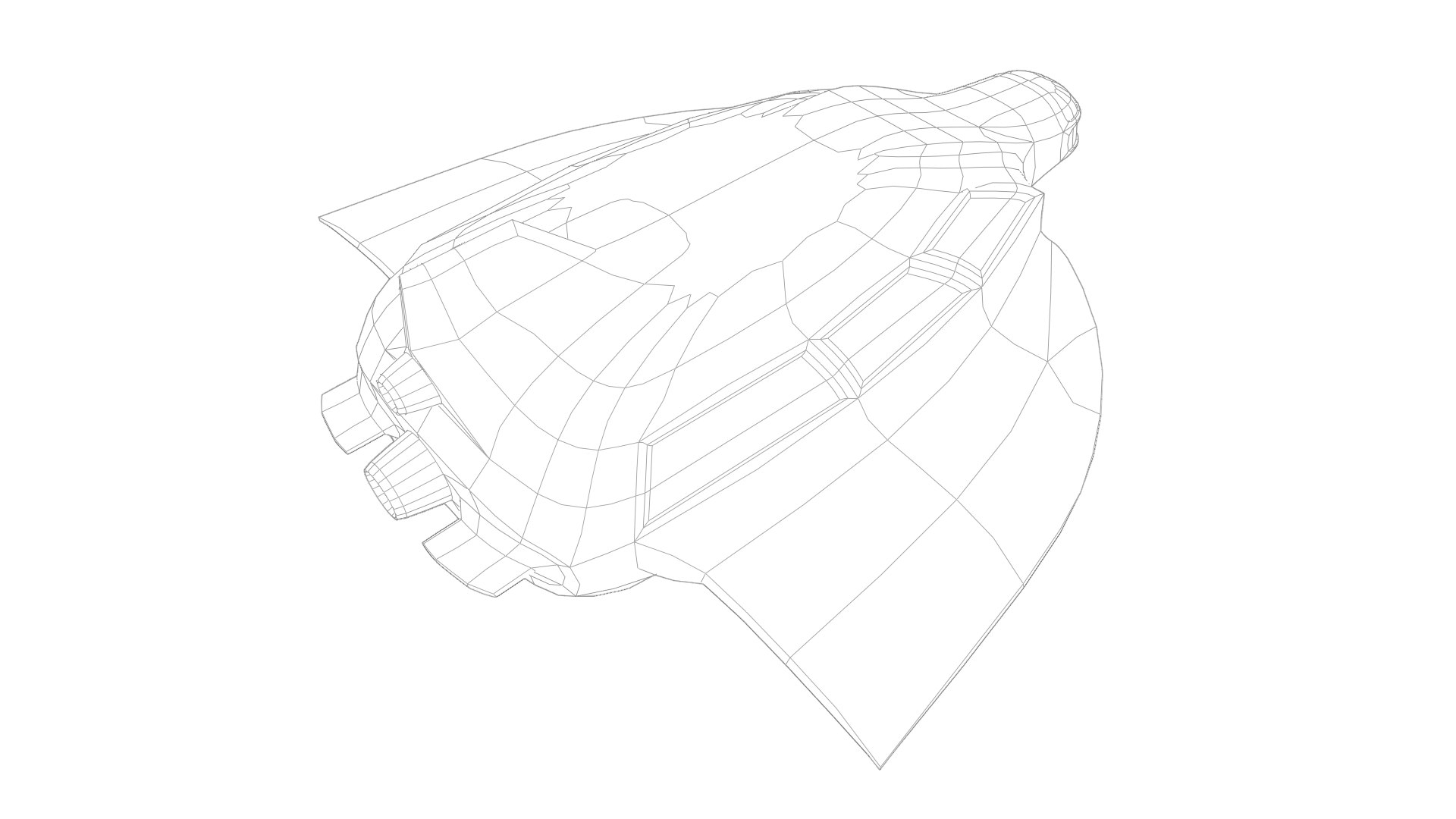 3D Sci-Fi Military Spaceship - Tortoise G909 - TurboSquid 1935679