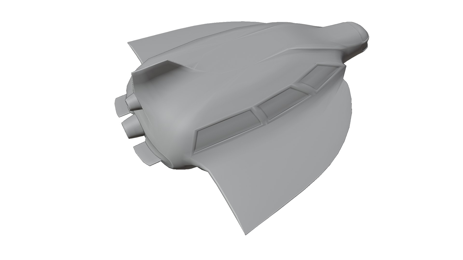 3D Sci-Fi Military Spaceship - Tortoise G909 - TurboSquid 1935679