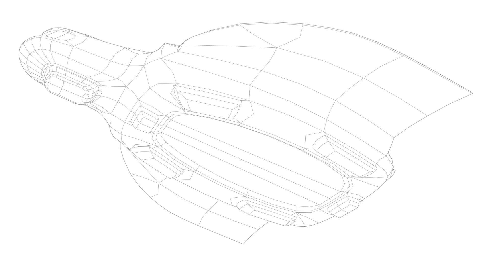 3D Sci-Fi Military Spaceship - Tortoise G909 - TurboSquid 1935679