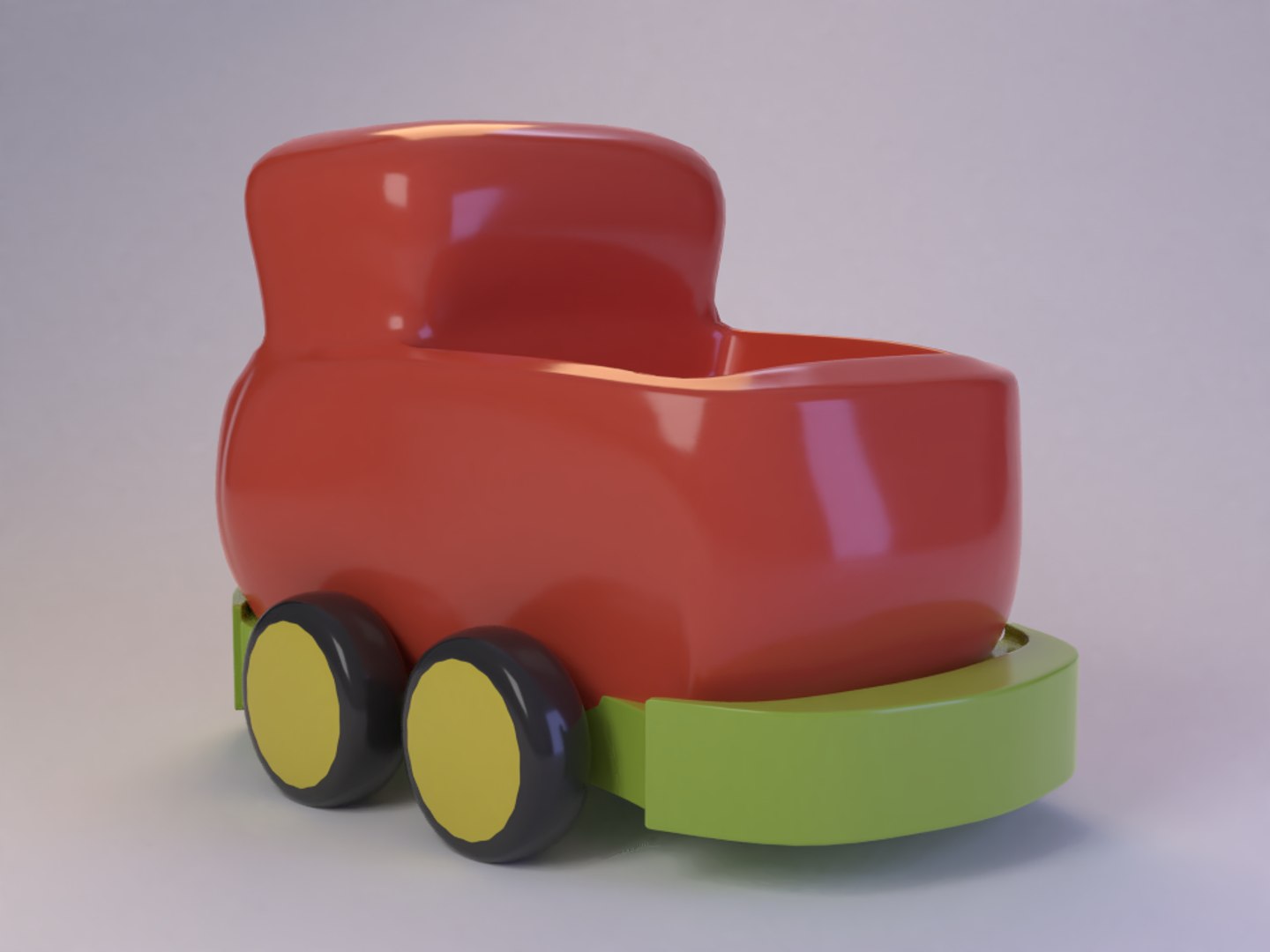 Cartoon Cute Mini Truck 3D Model - TurboSquid 1542652